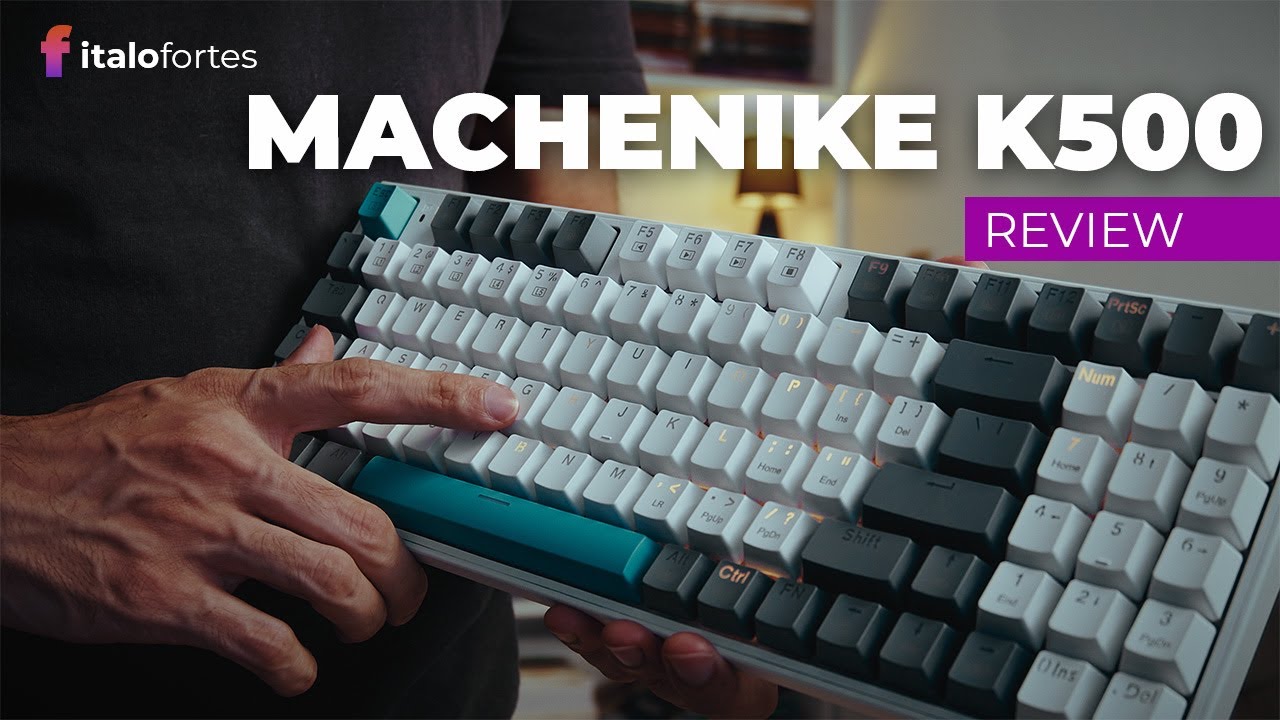 [REVIEW] Teclado Machenike K500 - Teclado mecânico BAIXO CUSTO - YouTube