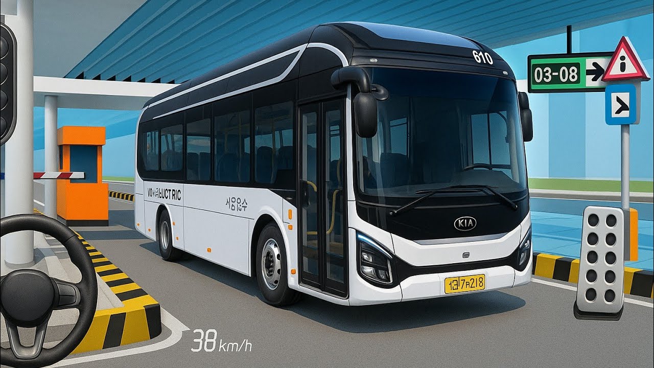 New Hyundai Elec City Bus Simulator 2025 - 3D Driving Class Android ios ...