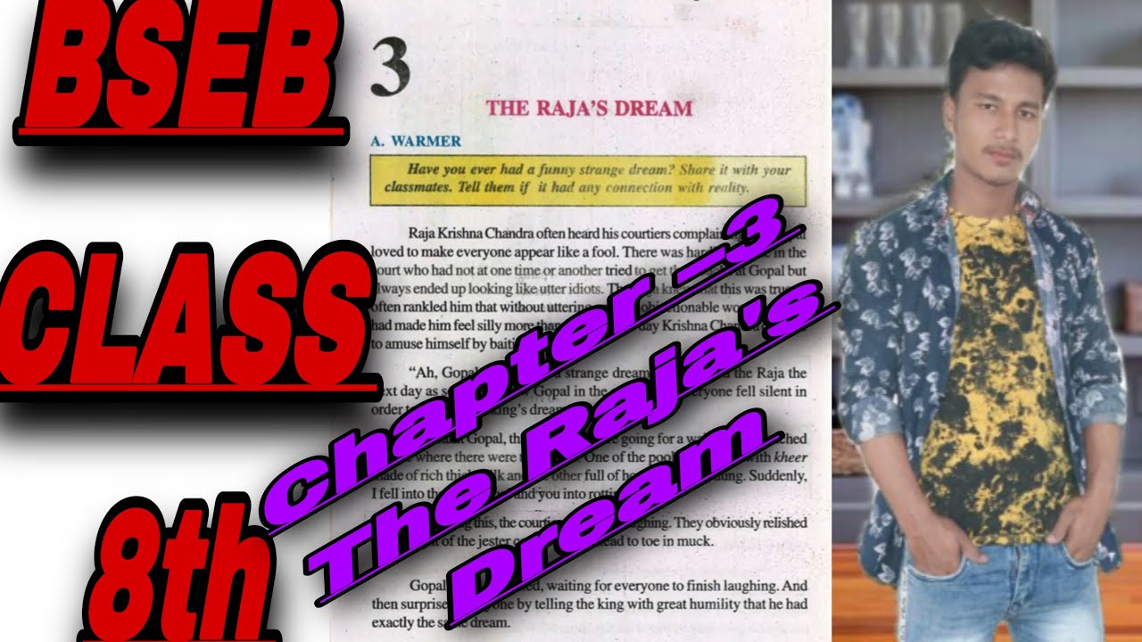Class 8th Bseb chapter 3. By: EduAdda. The Raja’s Dream. #viral #bseb # ...