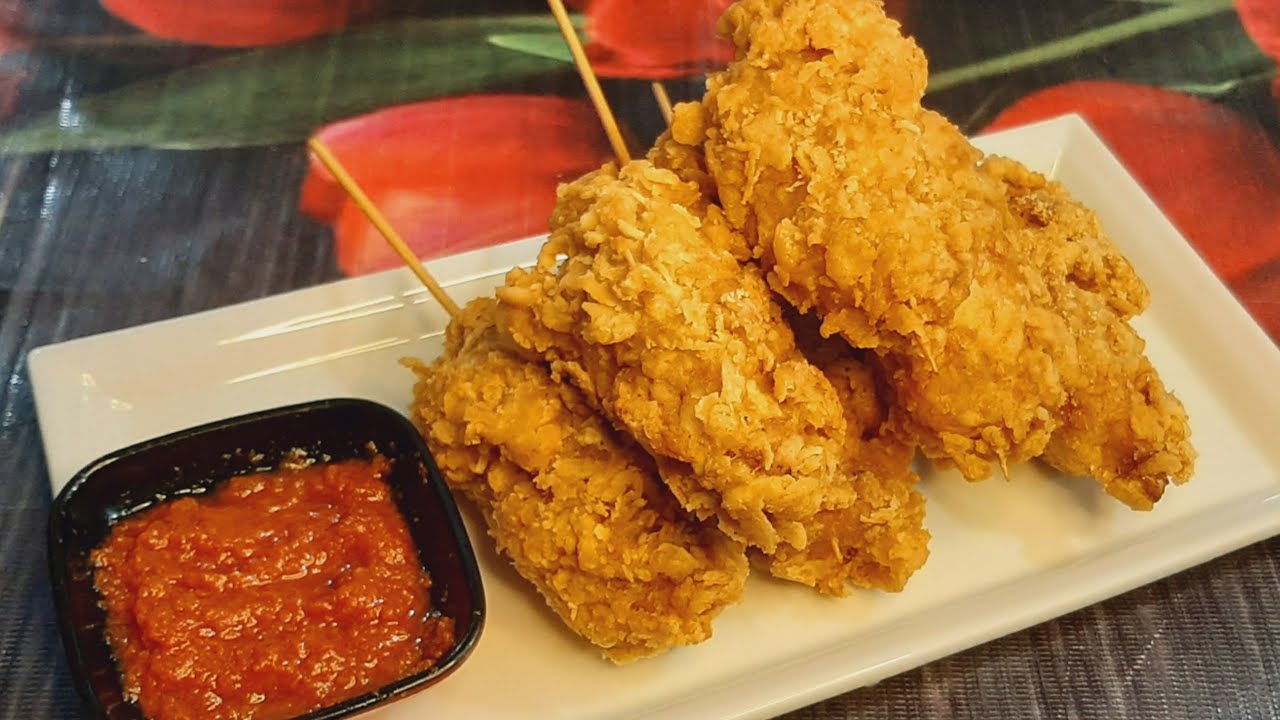 The Best Crispy Fried Chicken Recipe | Crispy Chicken Stick Fry | Easy ...