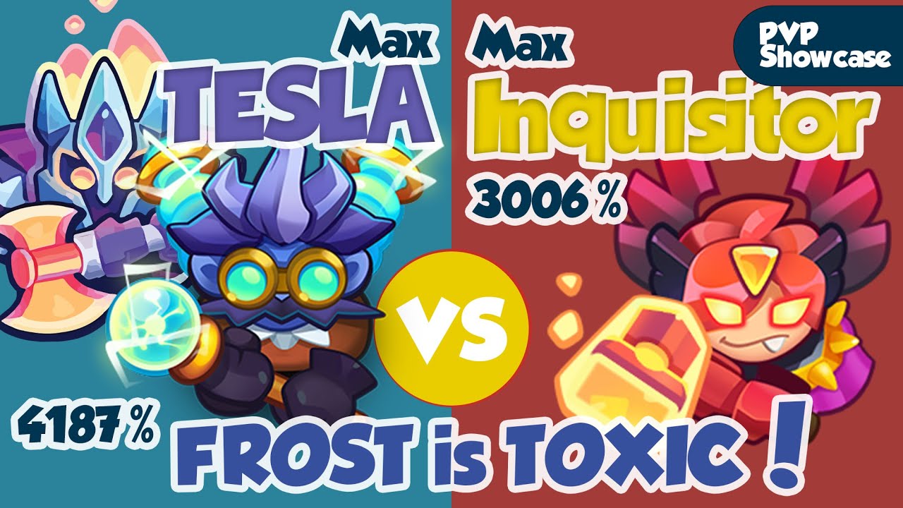 Max Tesla + Frost is DEADLY vs Max Inquisitor | Frost is TOXIC! PVP ...