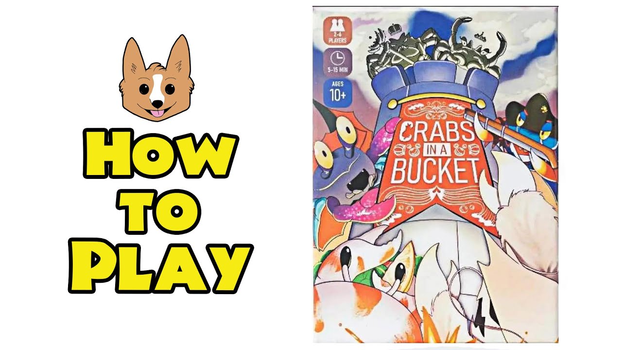 How to Play Crabs in a Bucket - Card Game Demo - The Game Flames - YouTube