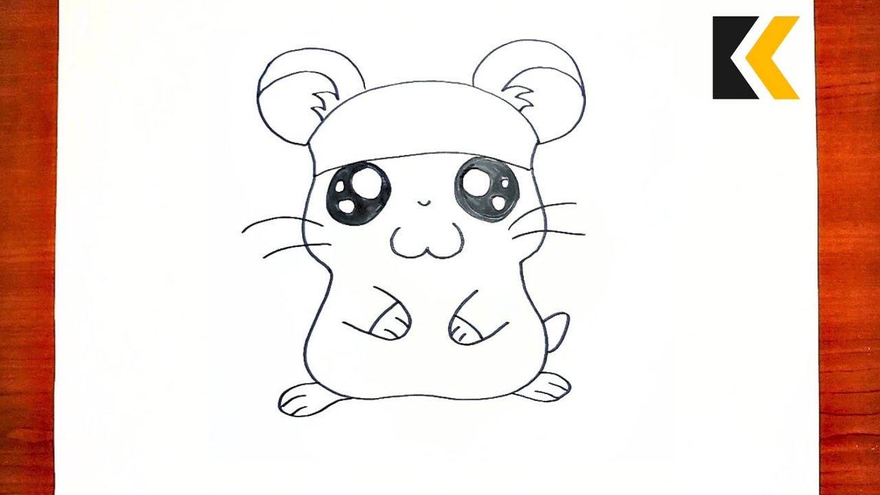 How To Draw Cappy | Draw Hamtaro Characters Easily - YouTube