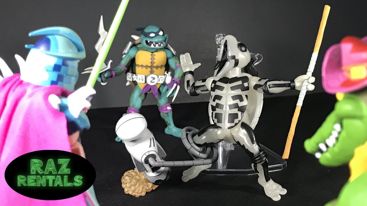 TMNT Neca LootCrate Turtles In Time Shell Shock Turtle Unboxing And ...