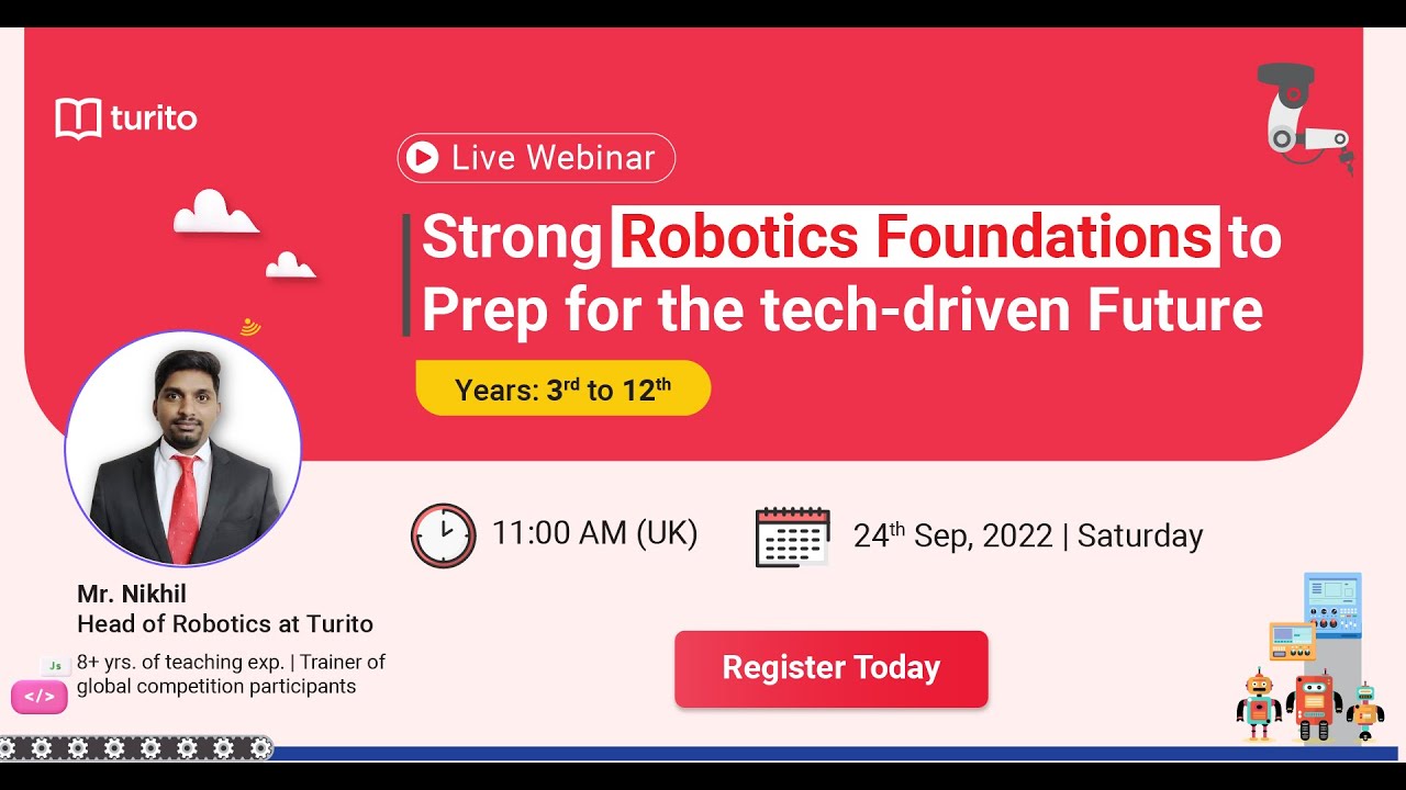 Learn Robotics With Live Examples | Strengthen Your Foundation | Turito - YouTube