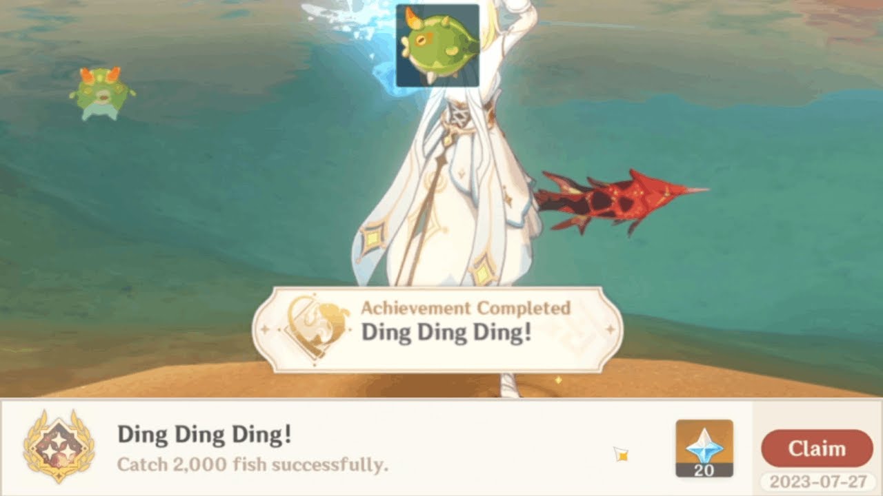 Ding Ding Ding ! 2K fish Most Difficult Achievement - YouTube