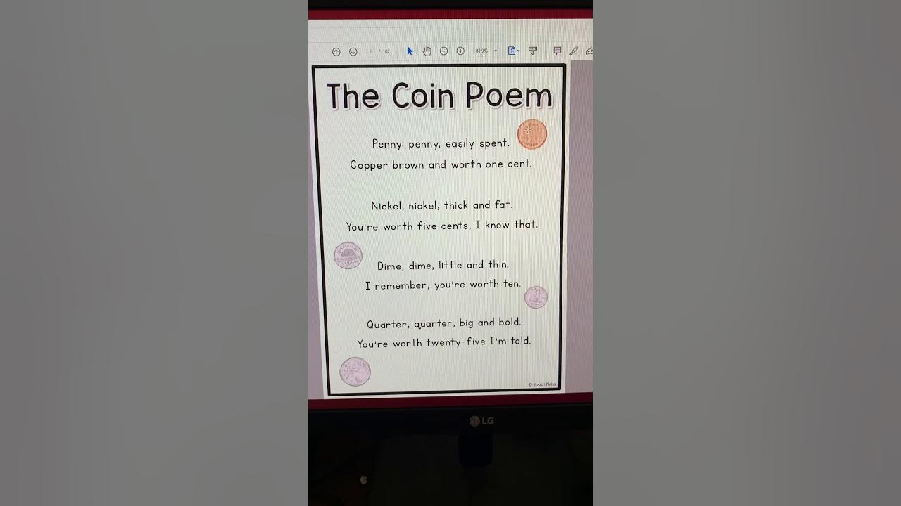 The Coin Poem Reading - YouTube
