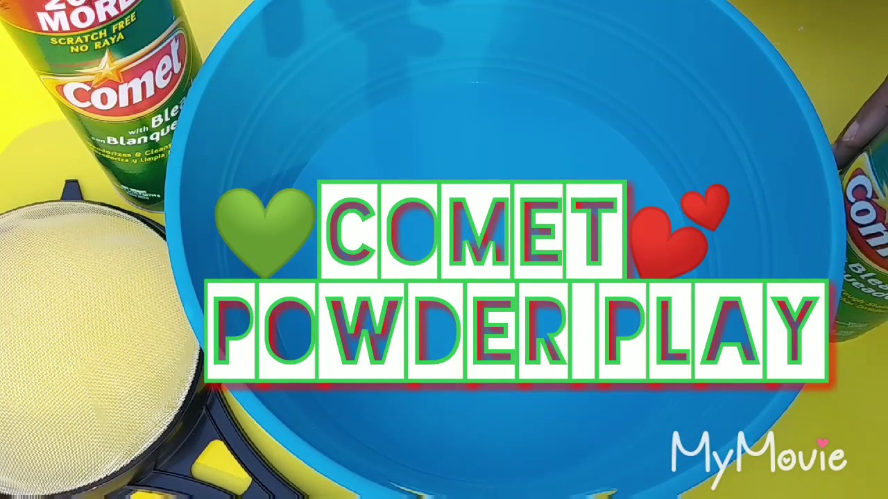 ASMR💚Comet💕Powder Play\Sift🌠 - YouTube