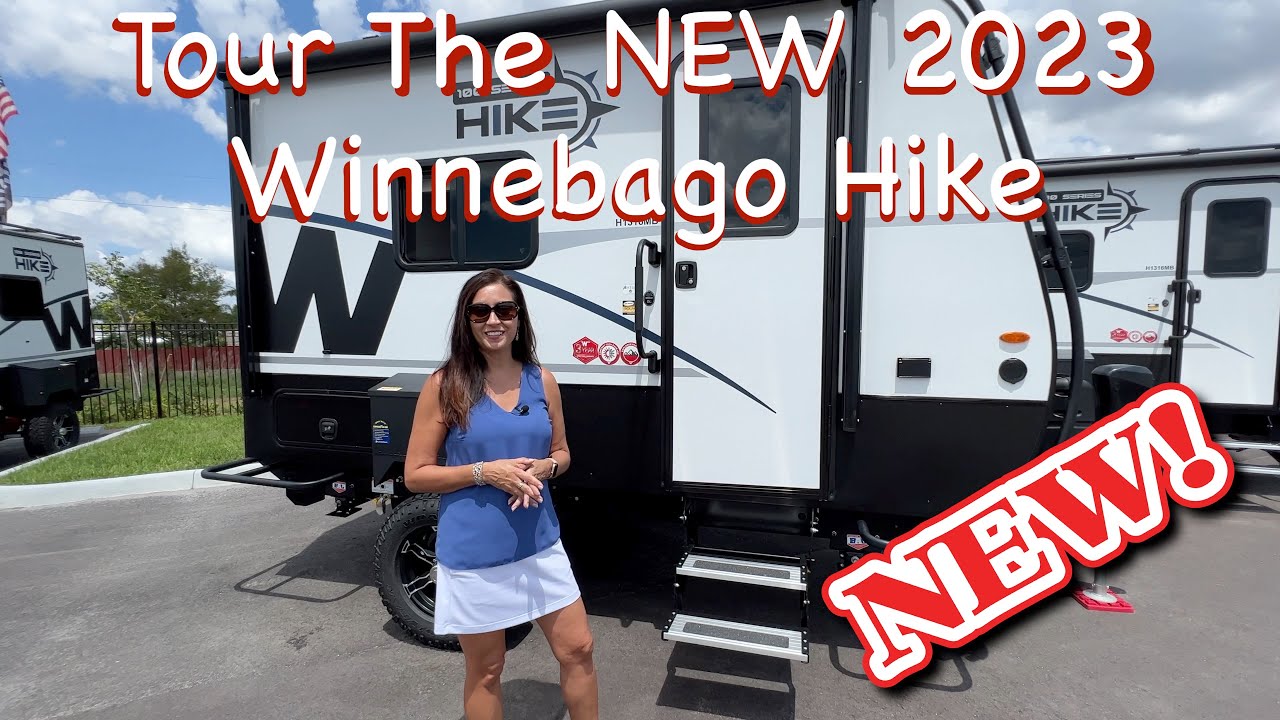 Tour the NEW 2023 Winnebago Hike 100 series H1316MB Small Towable ...