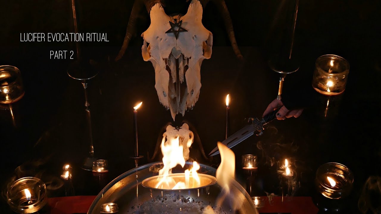 Lucifer Evocation Ritual "Part 2" - YouTube