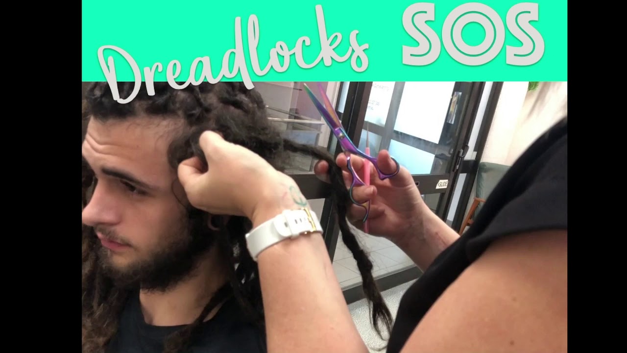 Repairing Congo Matted Dreadlocks - YouTube