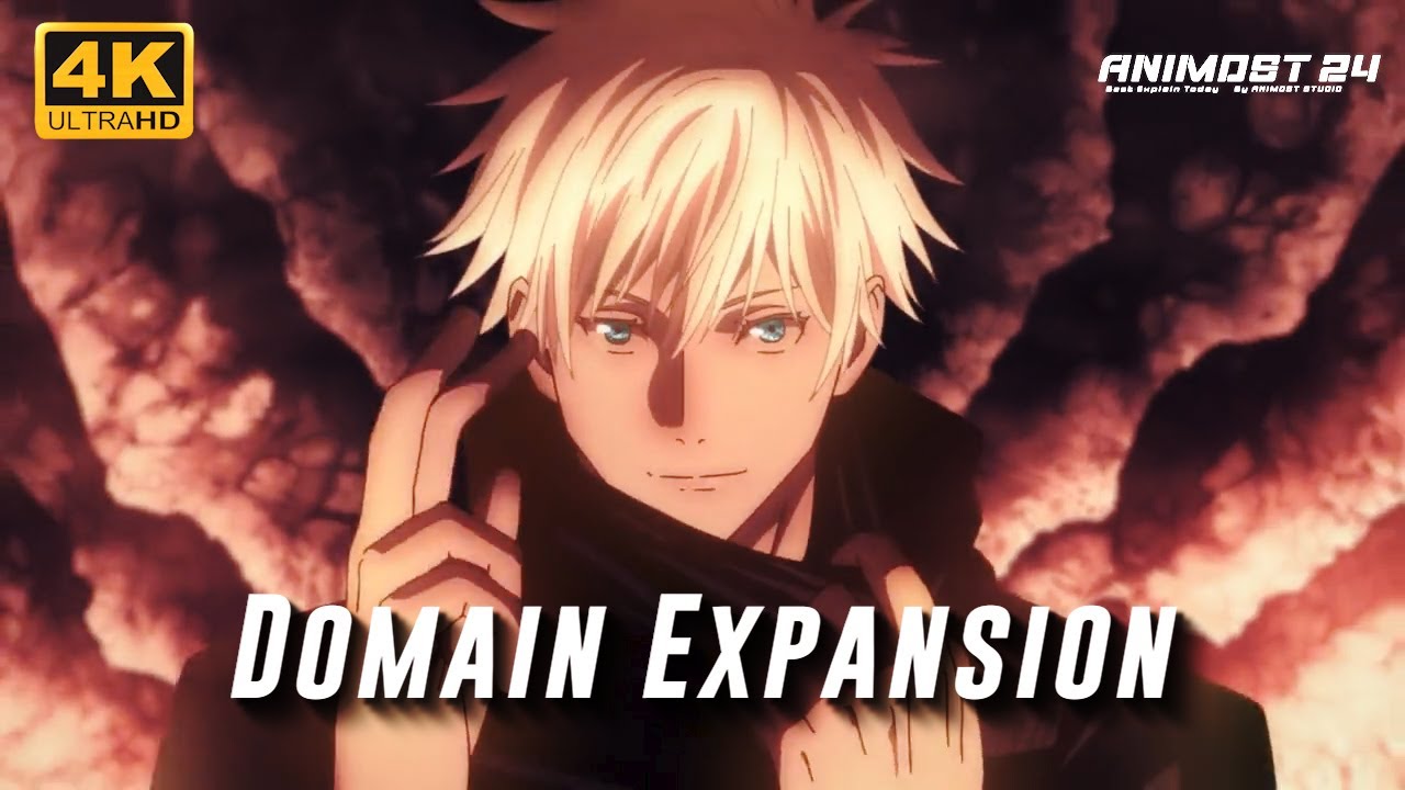 Gojo Satoru Domain Expansion infinite Void | Jujutsu Kaisen EP 7 Dub - YouTube
