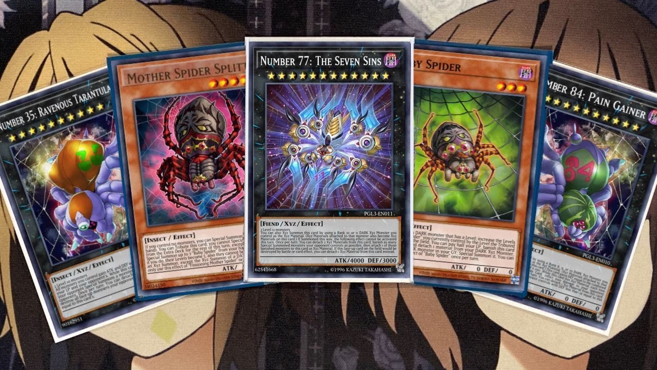 My Spider Numbers Yugioh Deck Profile for Post Monstrous Revenge - YouTube
