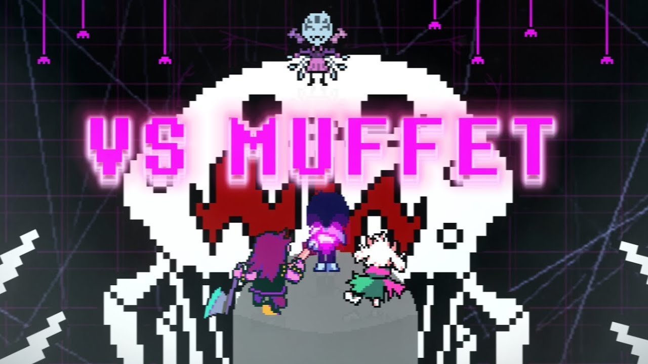 VS Muffet | Deltarune Animation - YouTube