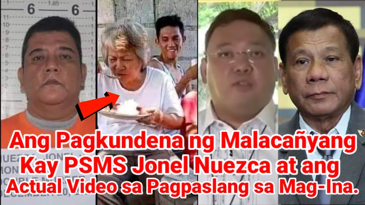 Police Senior Master Sargeant Jonel Nuesca, Kinondena ng Malacanang ...