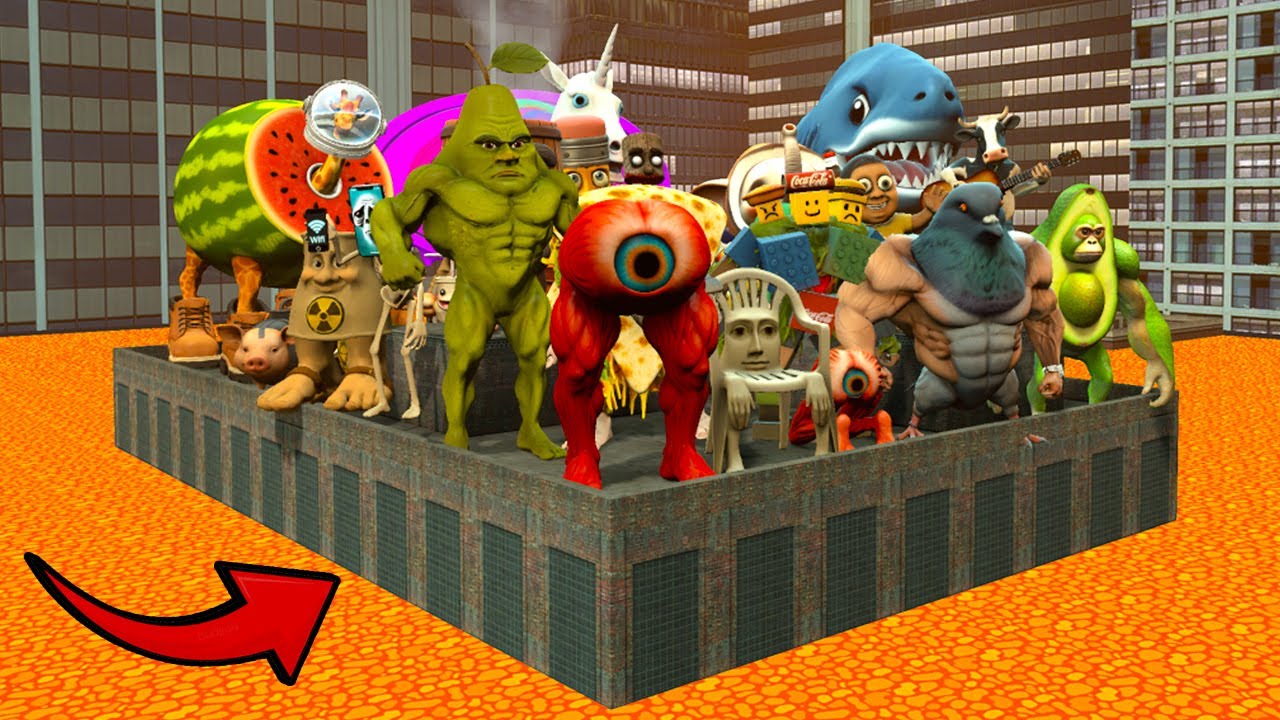 SPARTAN PUNCH LAVA CITY ALL NEW ITALIAN BRAINROT ANIMALS MEMES in Garry ...