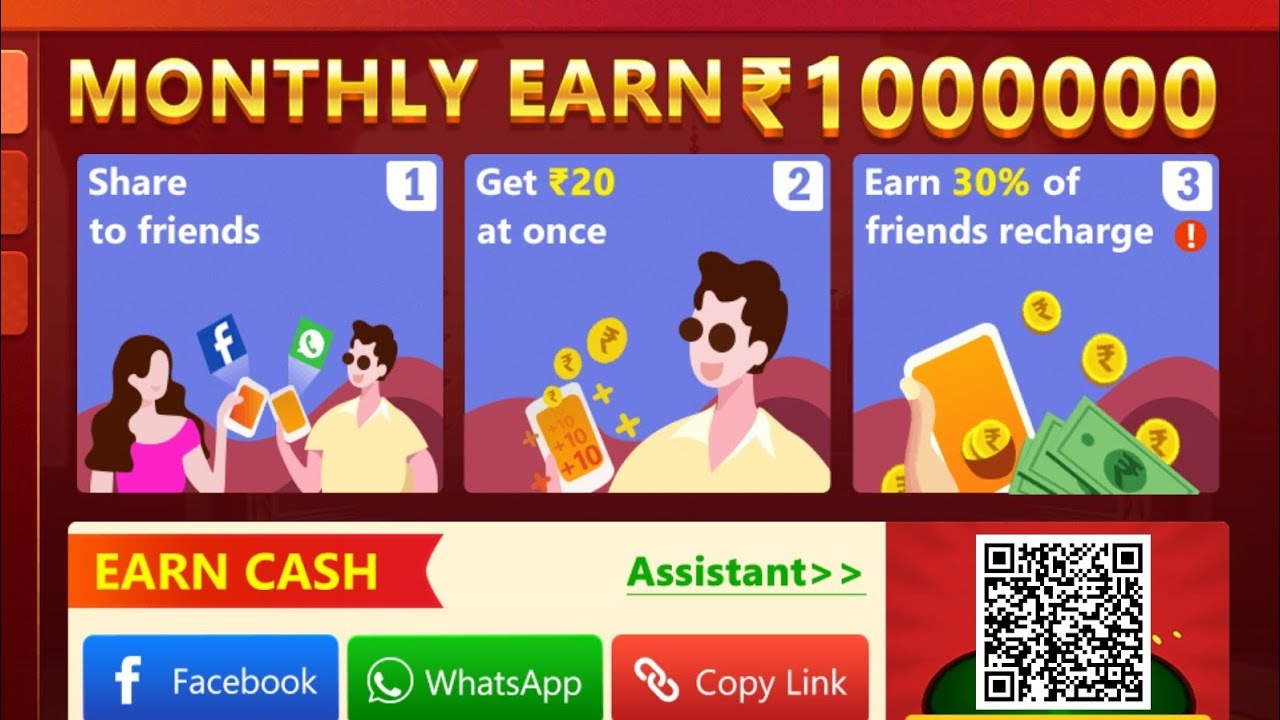 earning 10 lakh per month _ daily 10k income - Earning game app - Real ...