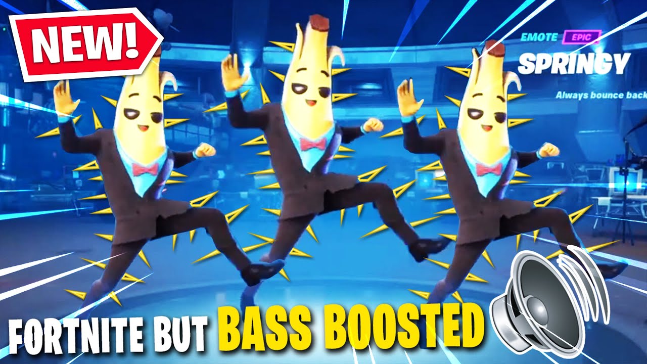 🎯 SPRINGY EMOTE: 1 HOUR BASS BOOSTED FORTNITE! 🚀 - YouTube