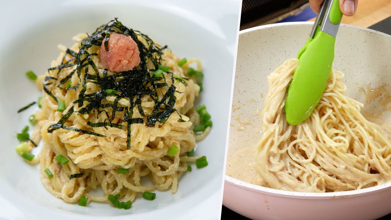 Master Mentaiko Pasta! Secrets to the BEST Recipe Ever! (明太子パスタ ...