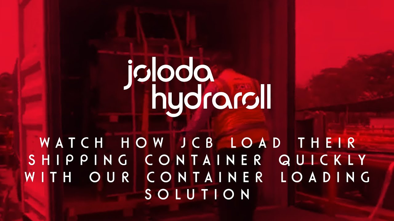 Watch How JCB Load Their Shipping Containers Quickly With Our Container ...