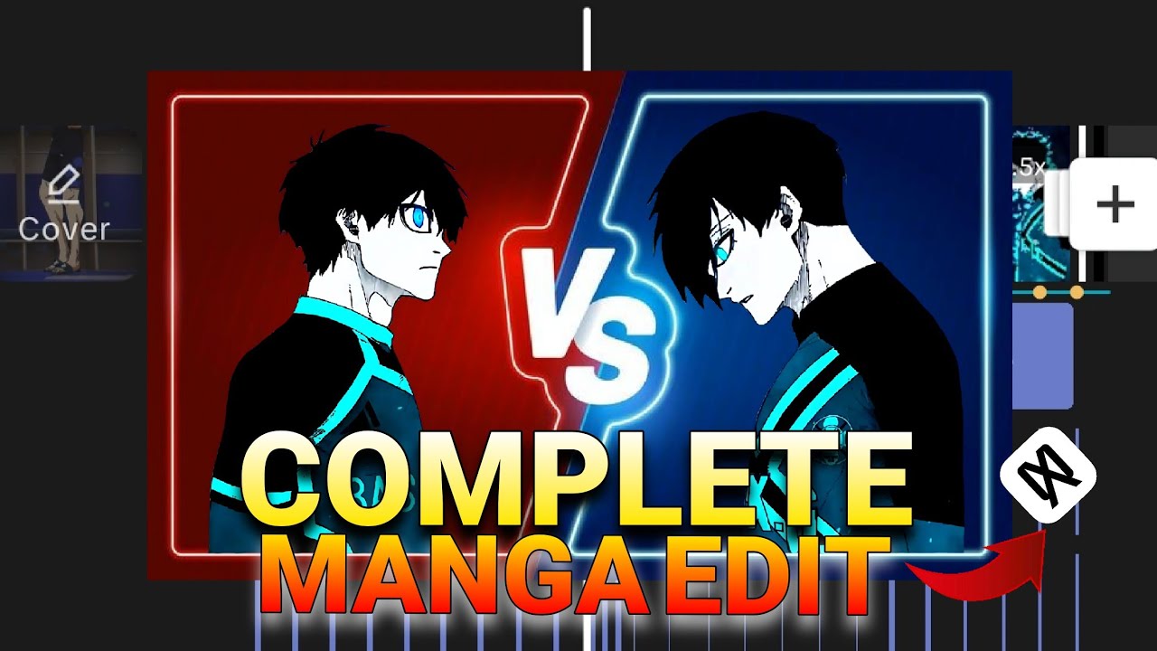 How to Make Manga Edit Capcut - YouTube