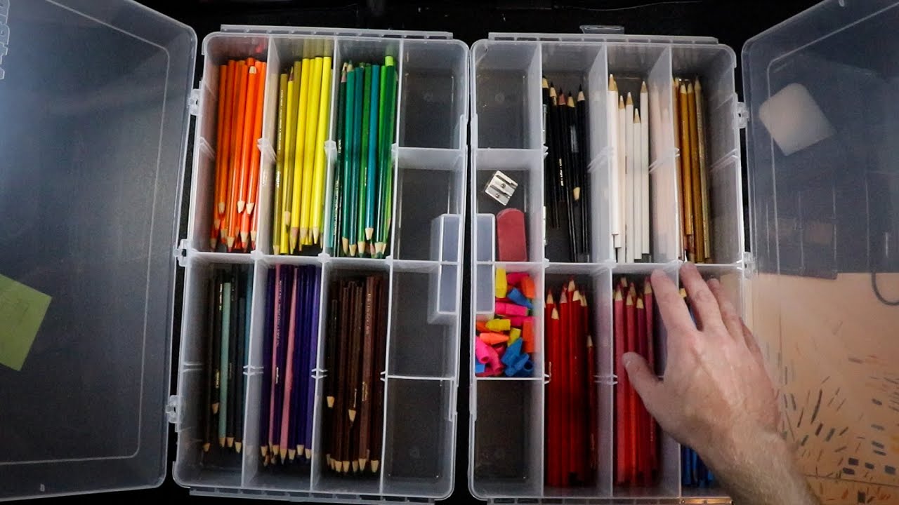 My Drawing Setup & Art Organization : Behind the Scenes - YouTube