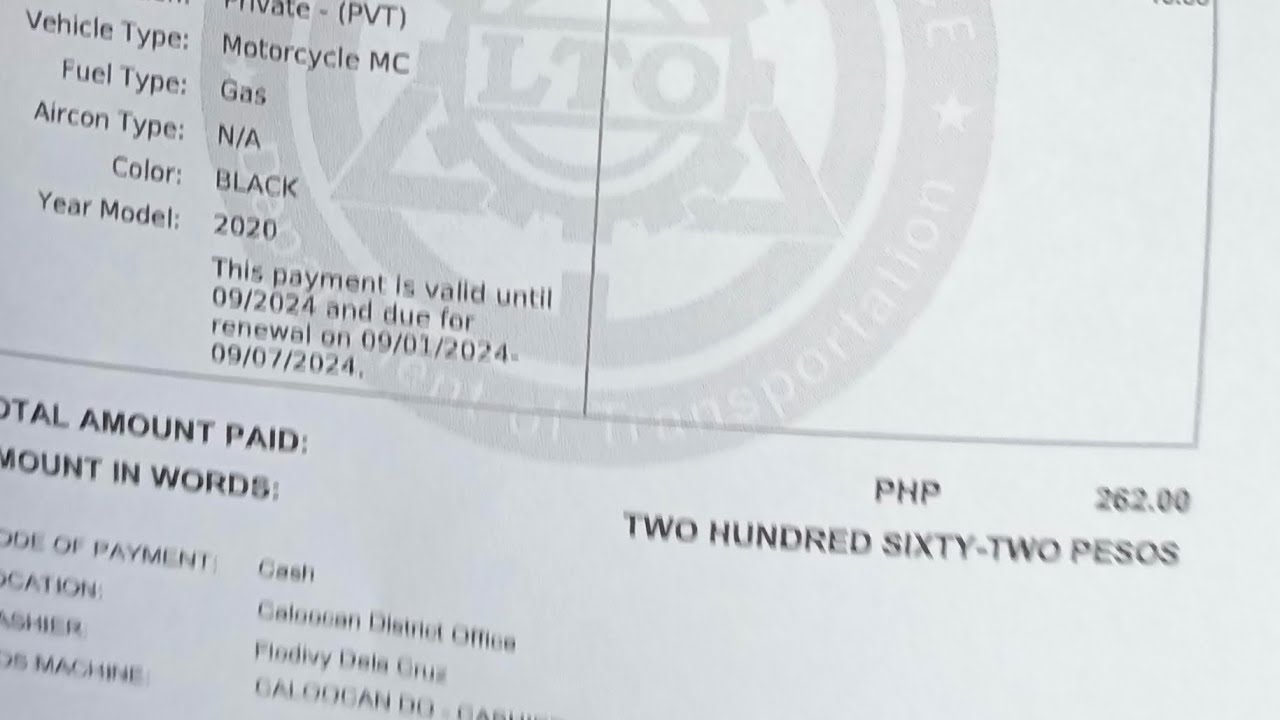 PAANO MAG RENEW NG REHISTRO NG MOTOR NGAYONG 2023 SA LTO - YouTube