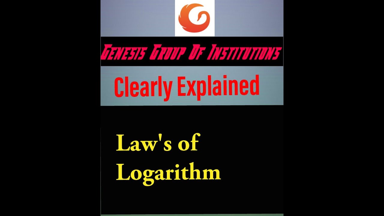 LOGARITHM-I Basic concept of Logarithm - YouTube