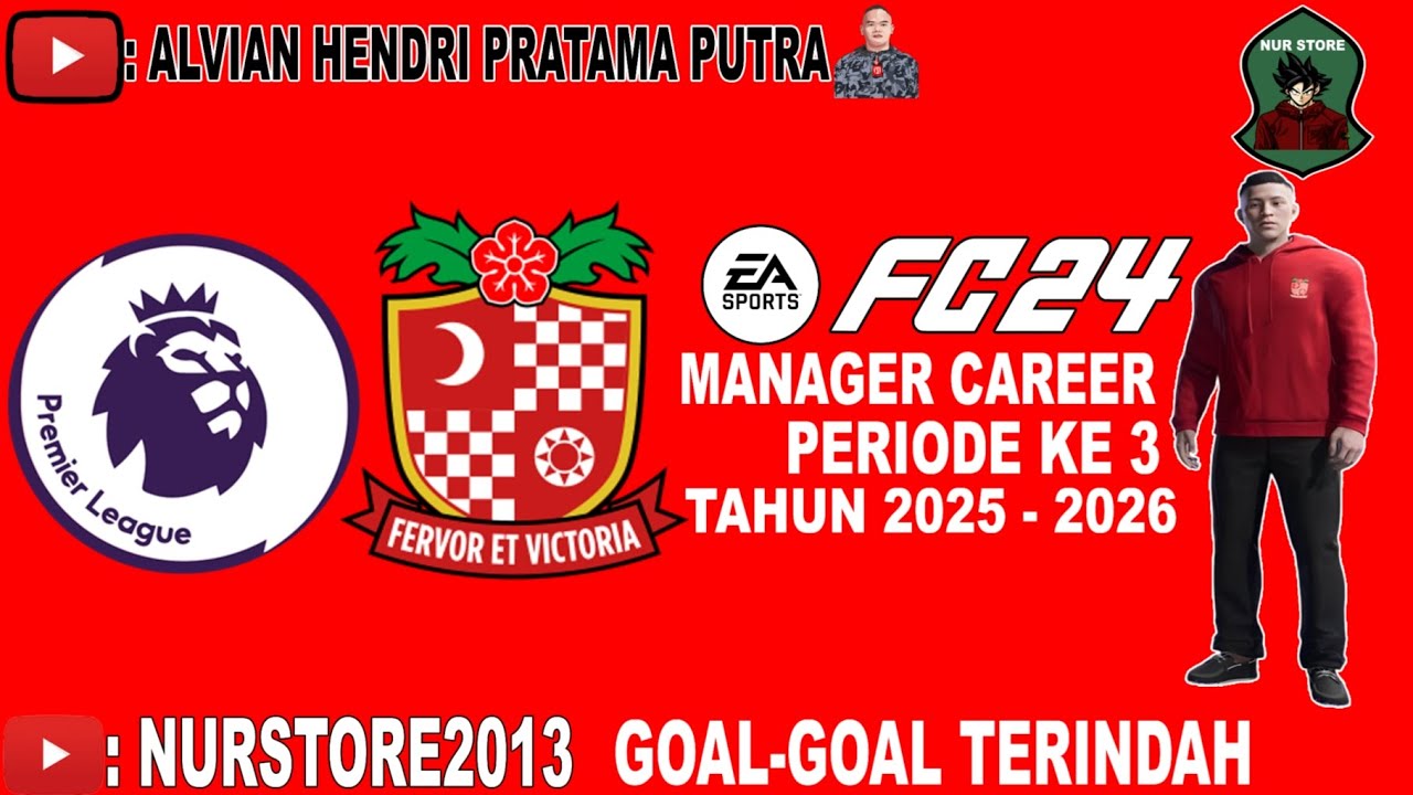 GOAL-GOAL TERINDAH TEAM NUR STORE | 2025 | EA Sports FC24 - YouTube