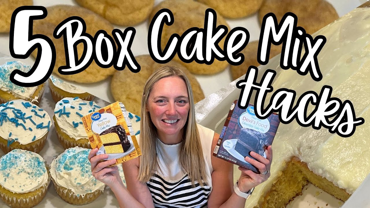 5 Amazing BOX CAKE MIX RECIPES that will Blow Your MIND! | Doctored-Up ...