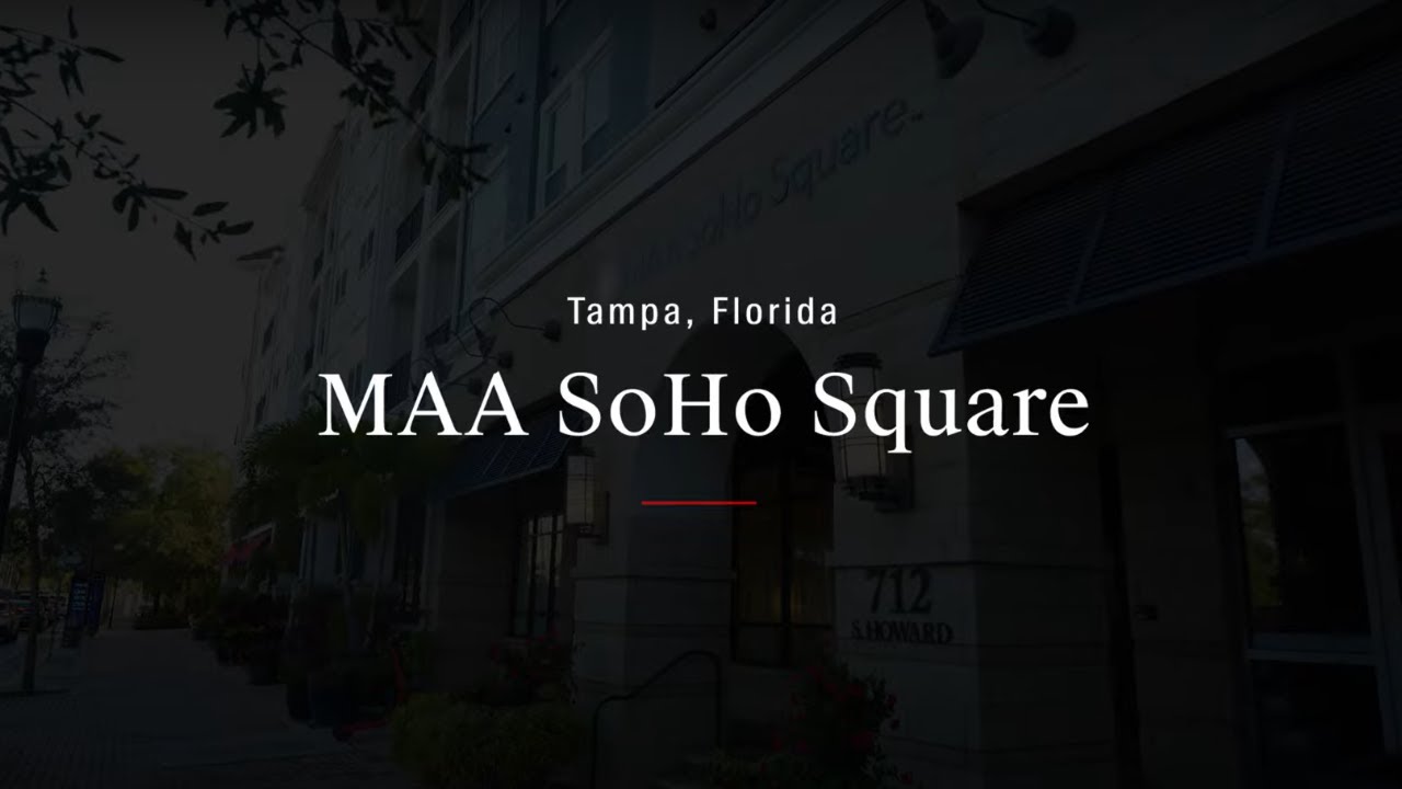 Tour MAA SoHo Square Luxury Apartments - YouTube
