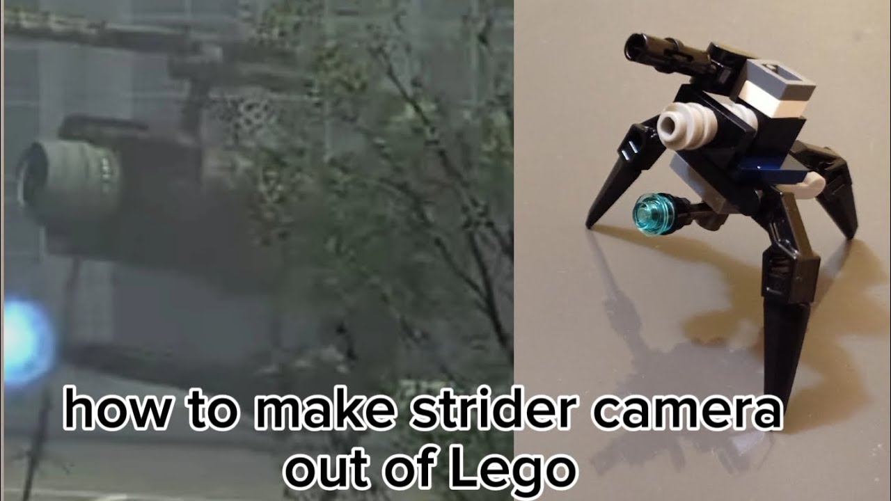 how to make strider camera out of Lego form skibidi toilet - YouTube