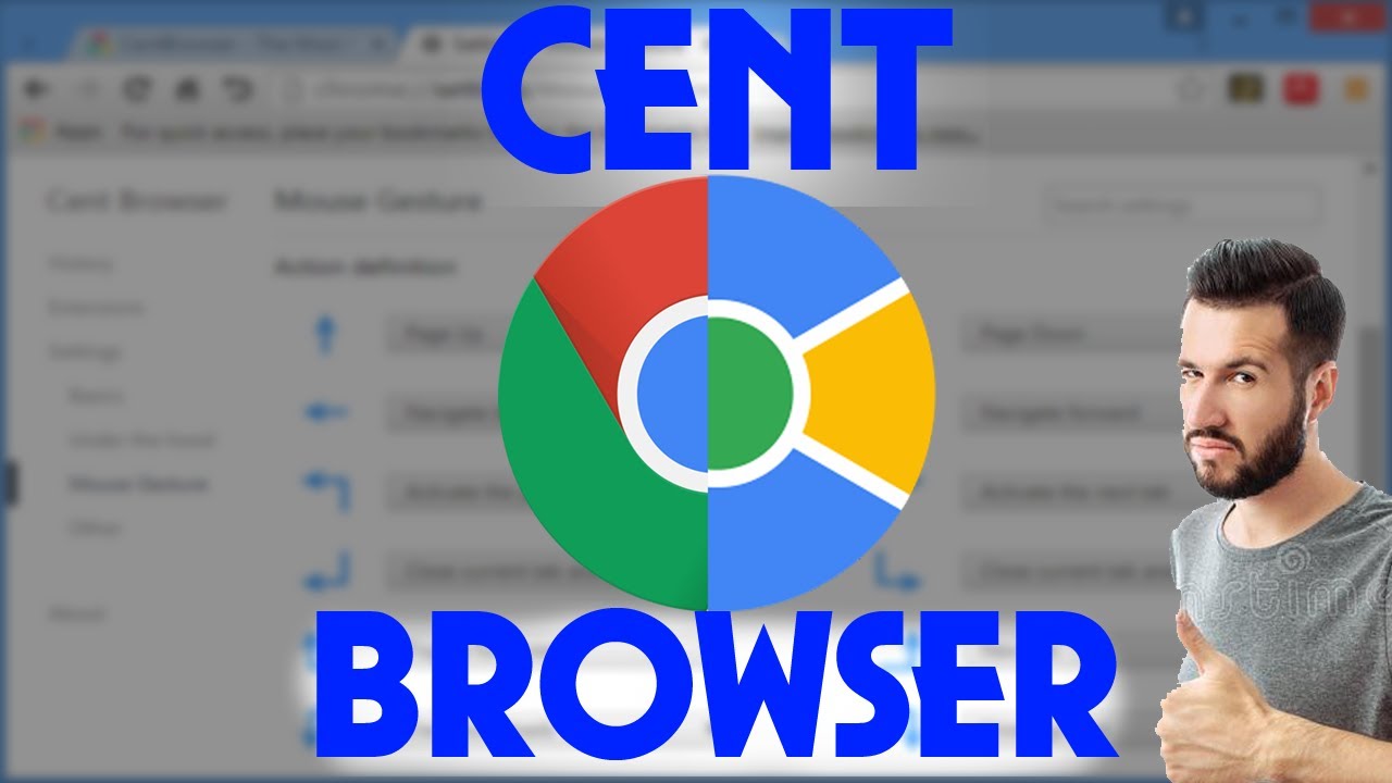 CENT BROWSER - ОБЗОР (1 часть) - YouTube