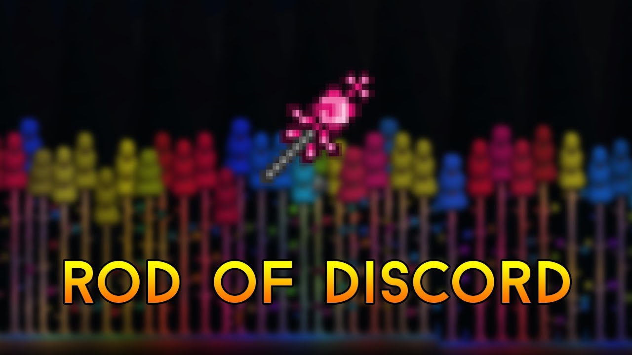 Terraria 1.2 - Rod Of Discord (And Why It's OP) - YouTube