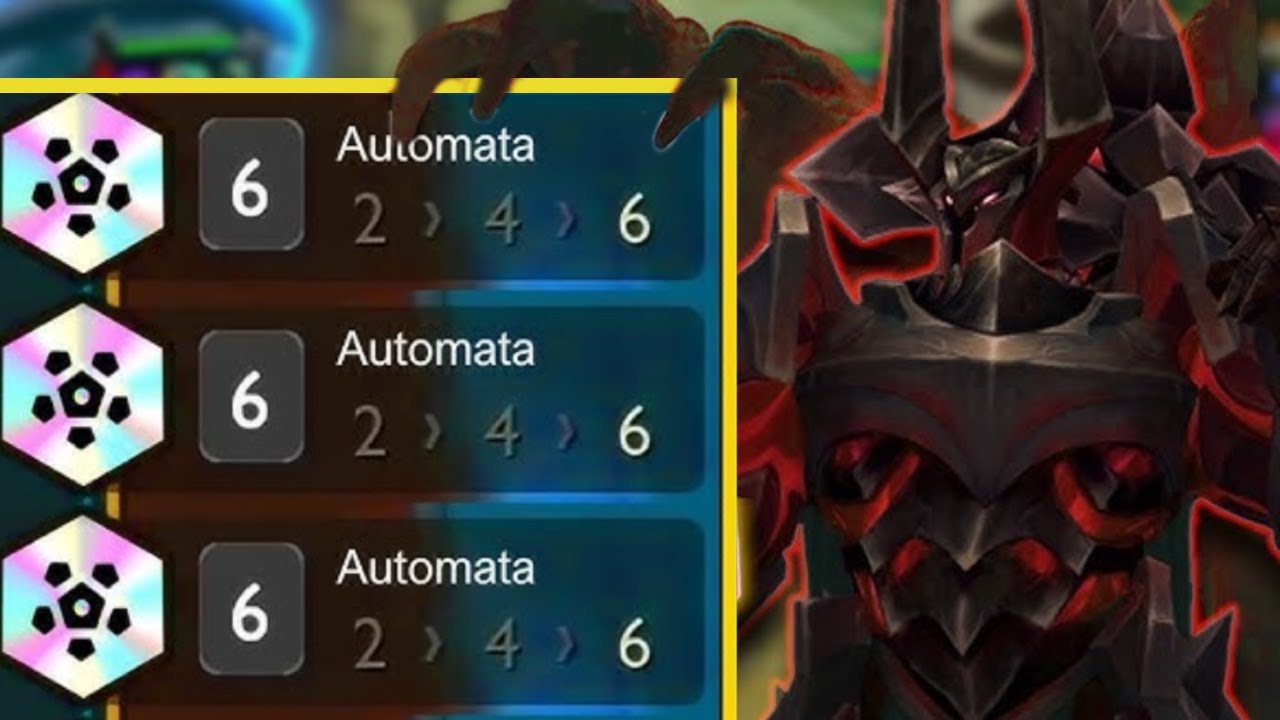 6 Automata & 4 Quickstriker Domination! TFT Set 13 Gameplay | Into the ...