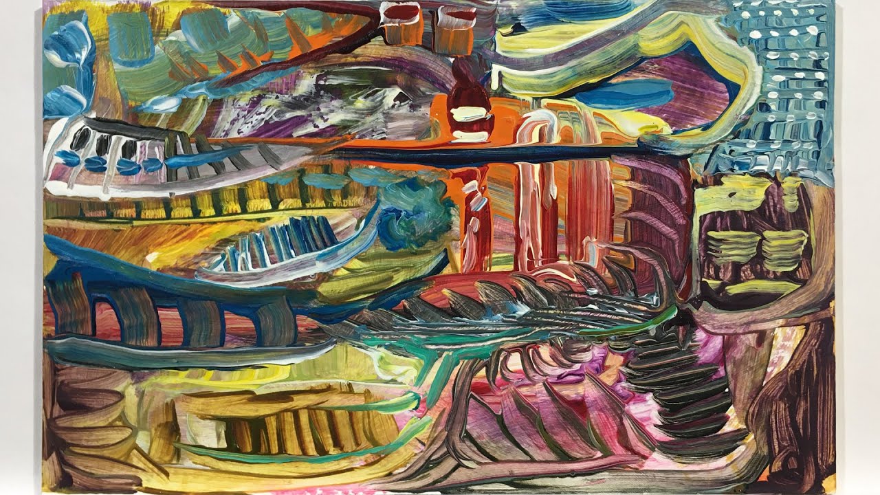Painting Demonstration Meditation (#2) - Artist Tony Hendrick - In Real ...