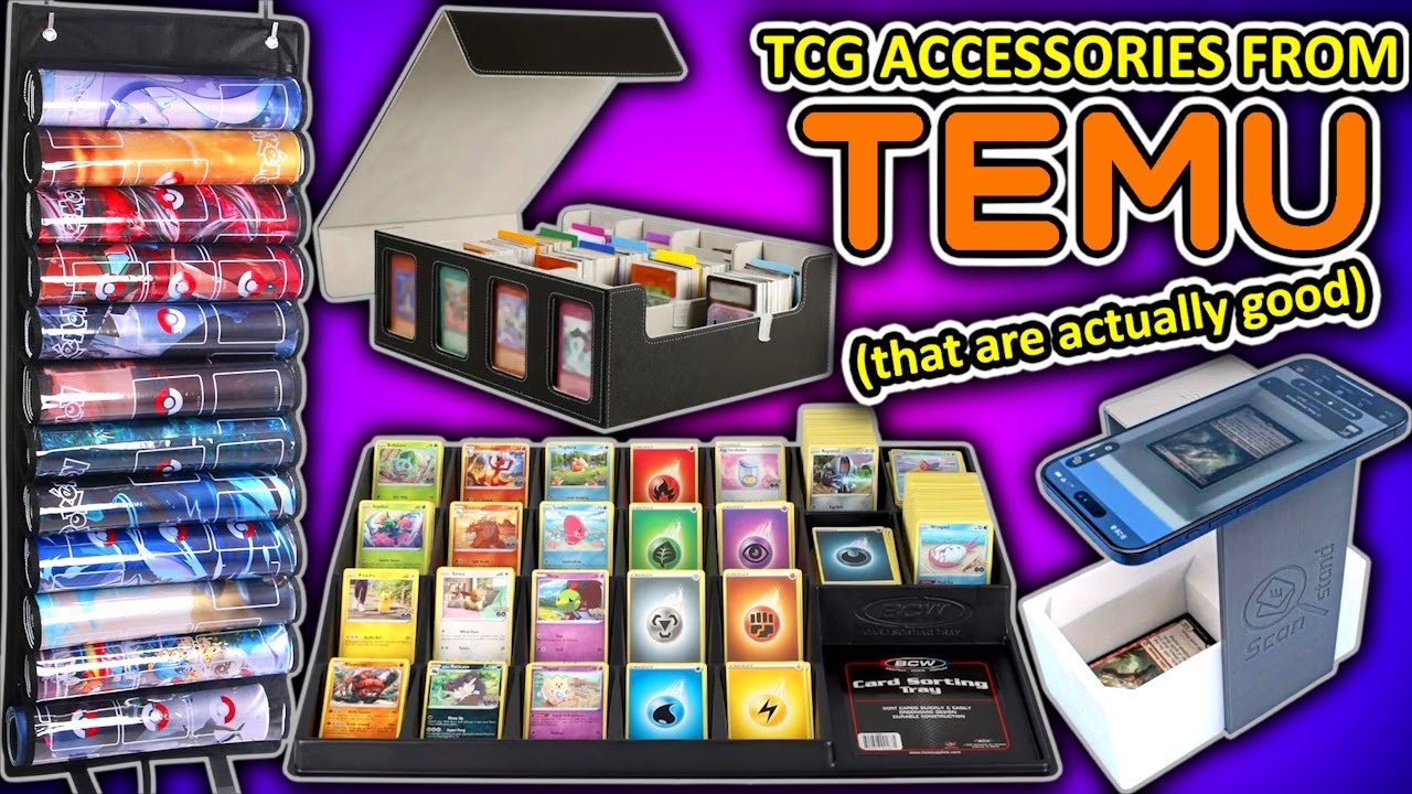 TEMU Card Accessories Haul! - Actually Worth Buying? - YouTube