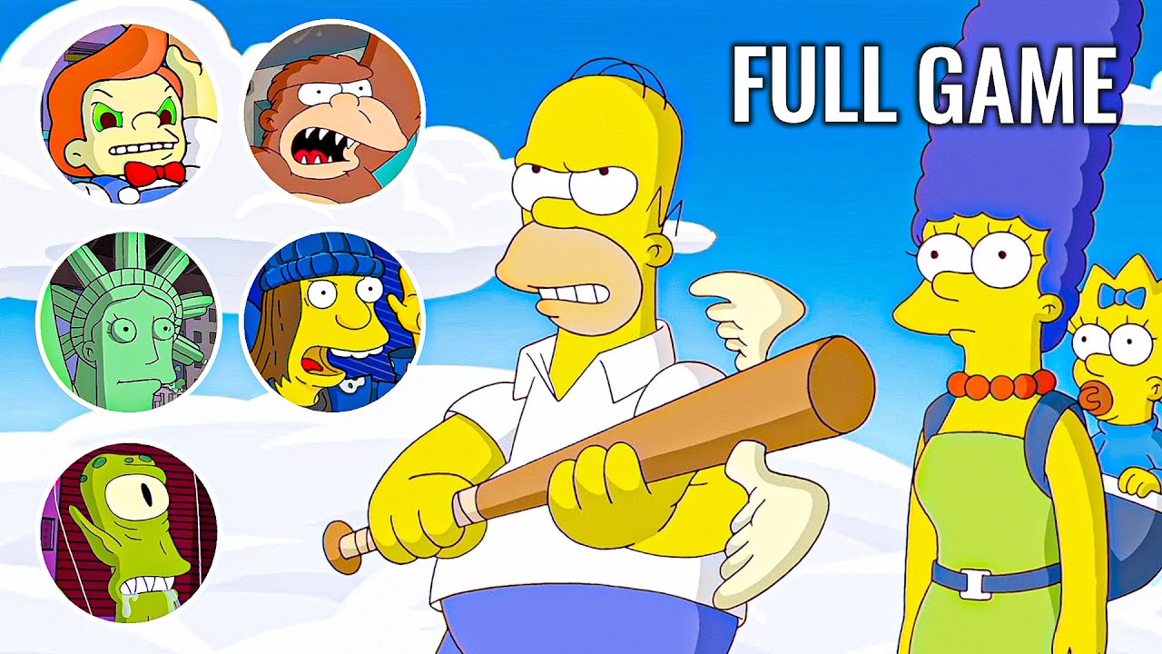 The Simpsons Game - Full Game Walkthrough - YouTube