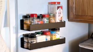 Honest Review of Spice Racks ONE YEAR Later, Vetacsion 4 Pack Moveable Fridge Magnetic Spice Racks