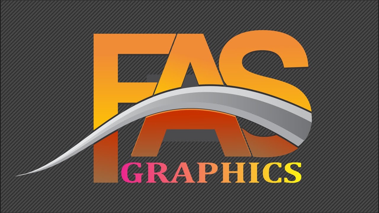 Design beautifull logo in coreldraw | Part #07 | Fas Graphics - YouTube