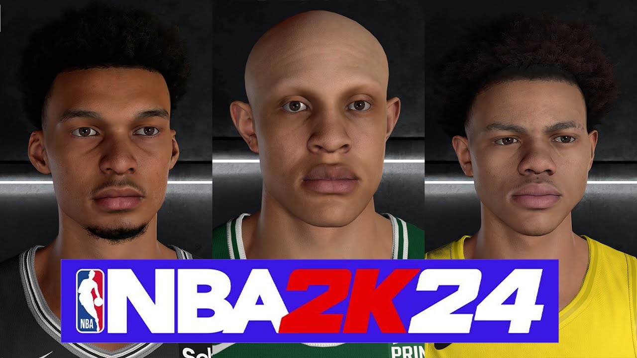 NBA 2K24 ALL ROOKIES FACE SCAN (CURRENT GEN) - YouTube