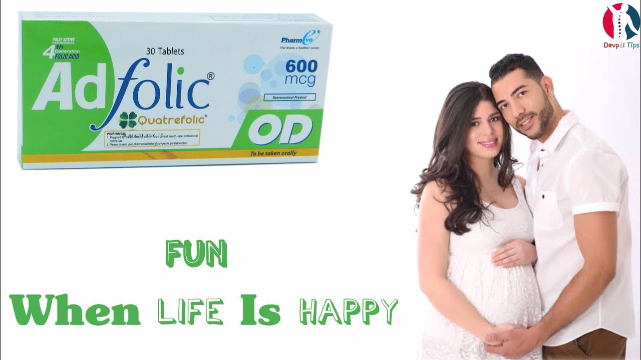 adfolic od 600 mcg uses in urdu | quatrefolic tablet uses | folic acid ...