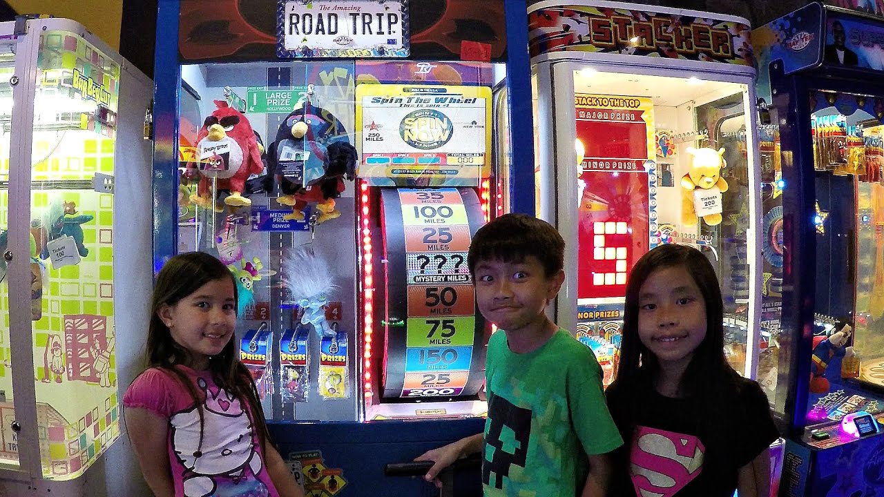 Winning Prizes Playing Road Trip Redemption Game! 賞金獲得 - YouTube