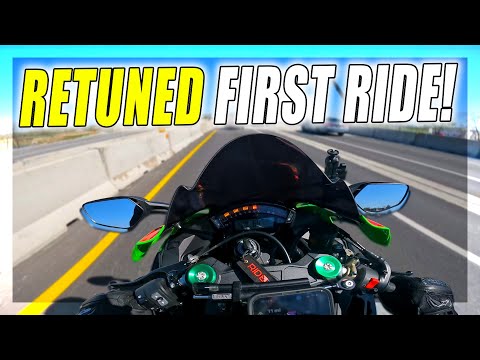 First Ride on the CRAZIEST tuned Kawasaki Ninja ZX10R!