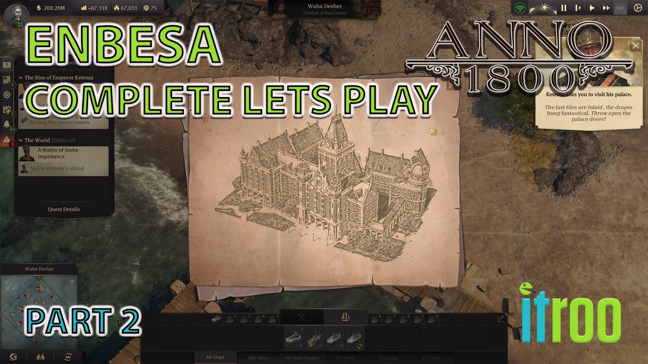 Anno 1800 Enbesa Land of lions Complete Lets play part 2 - YouTube