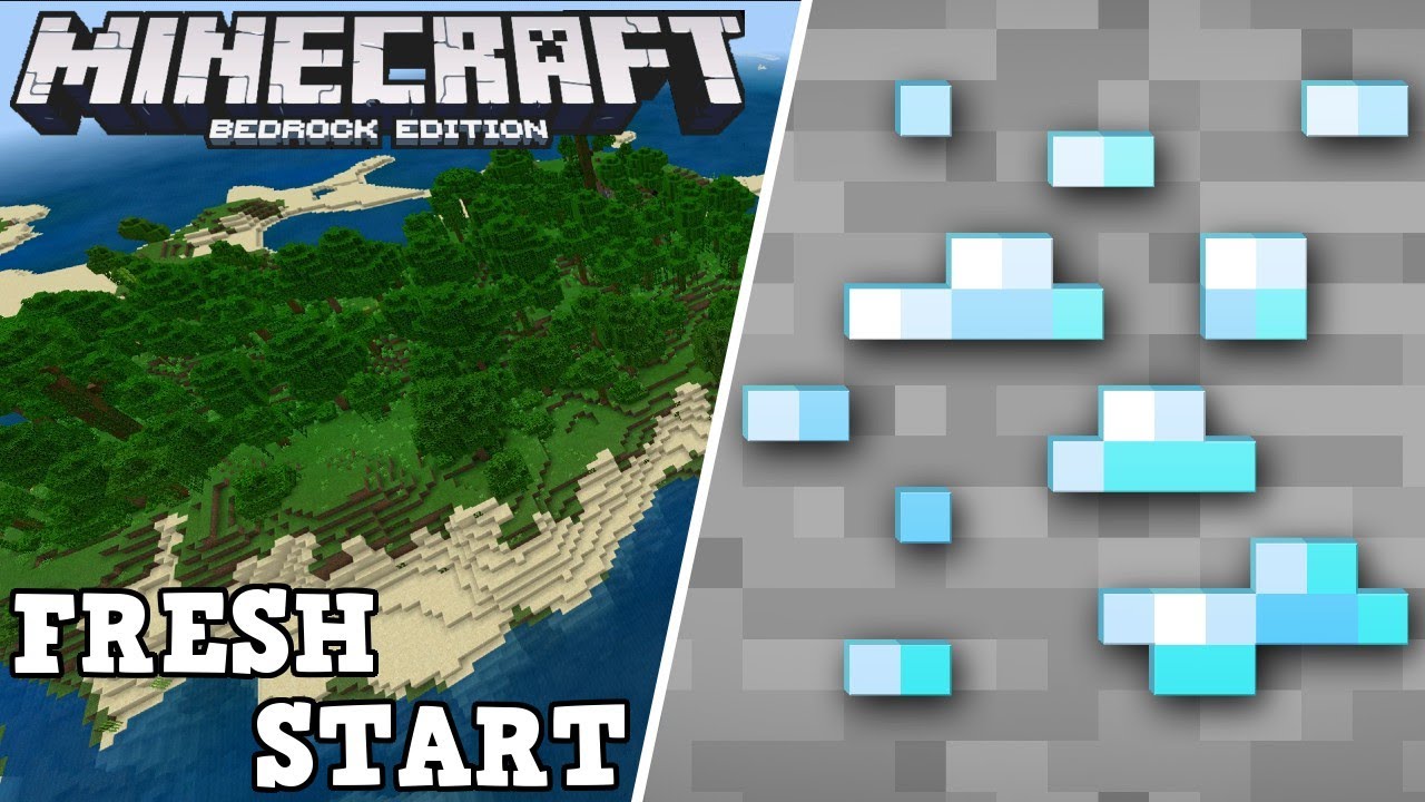 Easy Way To Find Diamonds - Minecraft Let's Play #1 (Collecting One ...