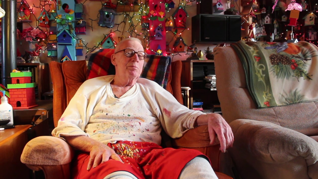 Bill Larkin, Loogootee Birdhouse Maker - YouTube