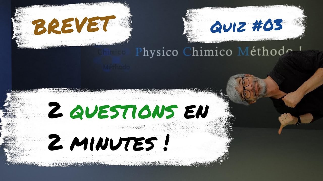 Epreuve du brevet : quiz n°3 de 2 minutes pour réviser ses ...