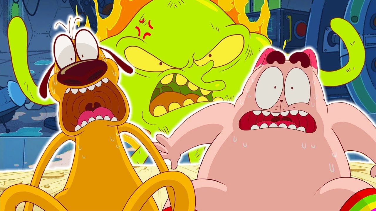 The ANGRY Neighbour!! | Tata & Kuma | Funny Cartoon Kids TV Shows - YouTube