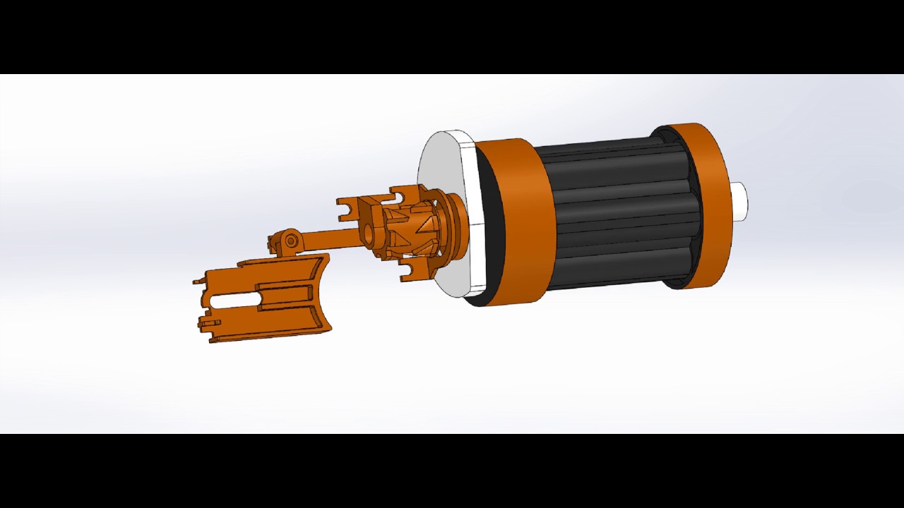 N-Strike Nerf Gun Firing Mechanism - YouTube